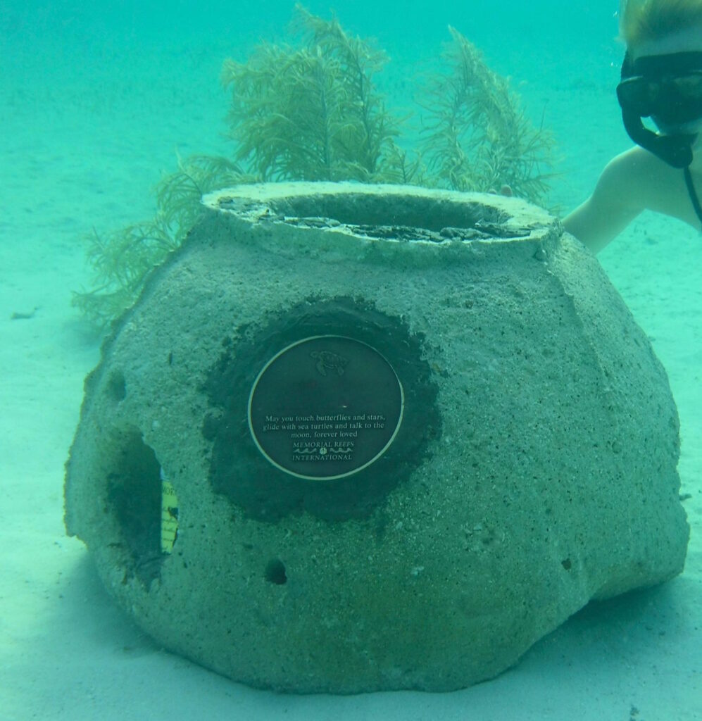 Private Memorial Reef Dedications | Memorial Reefs International